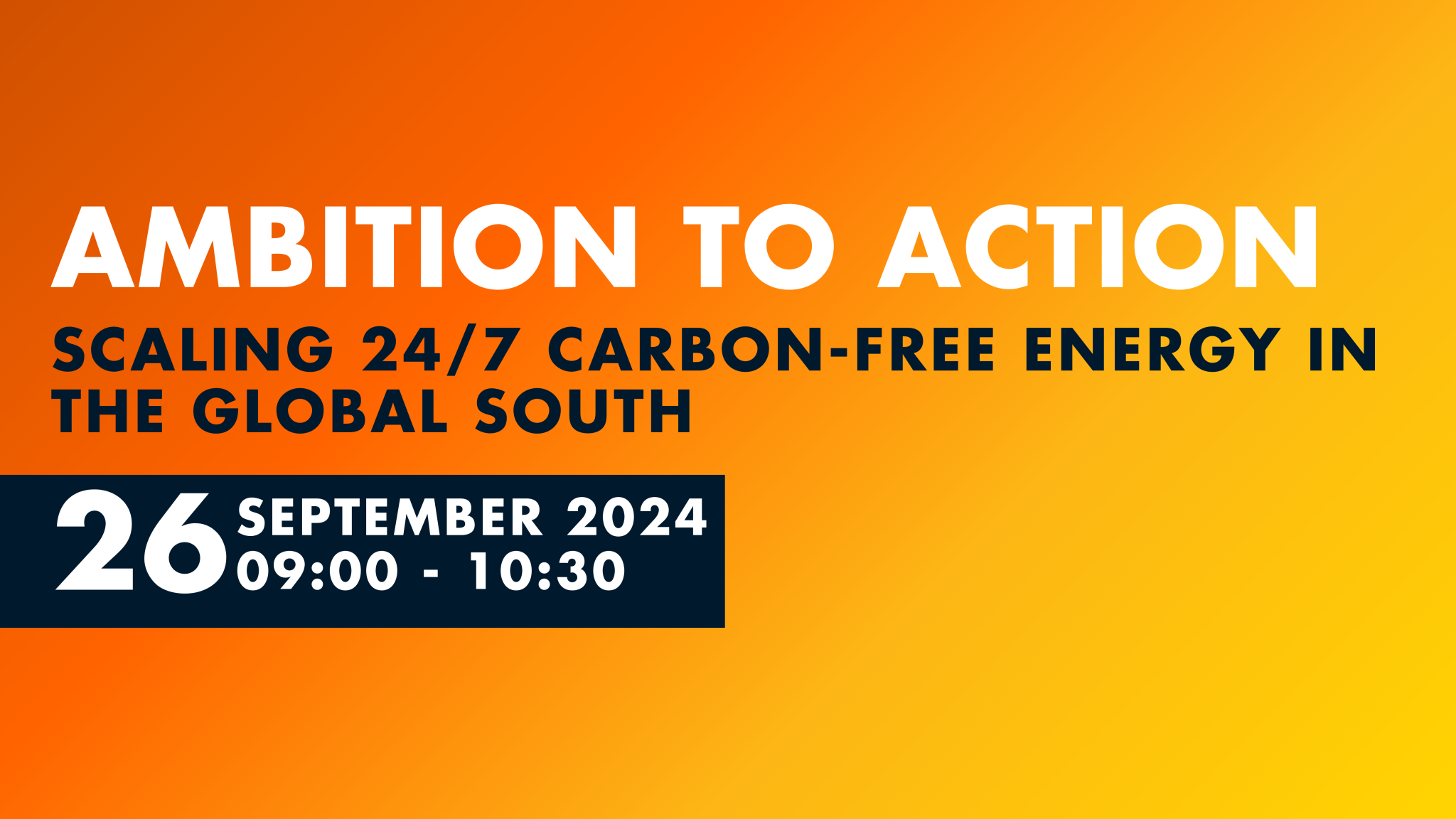 Global Renewables Summit 2024 - Global Renewables Alliance